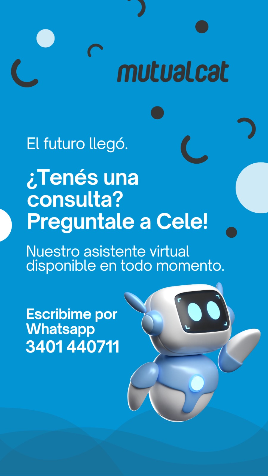 ¡CONSULTAS AL INSTANTE! – Mutual CAT estrena su Chat Bot | Club ...